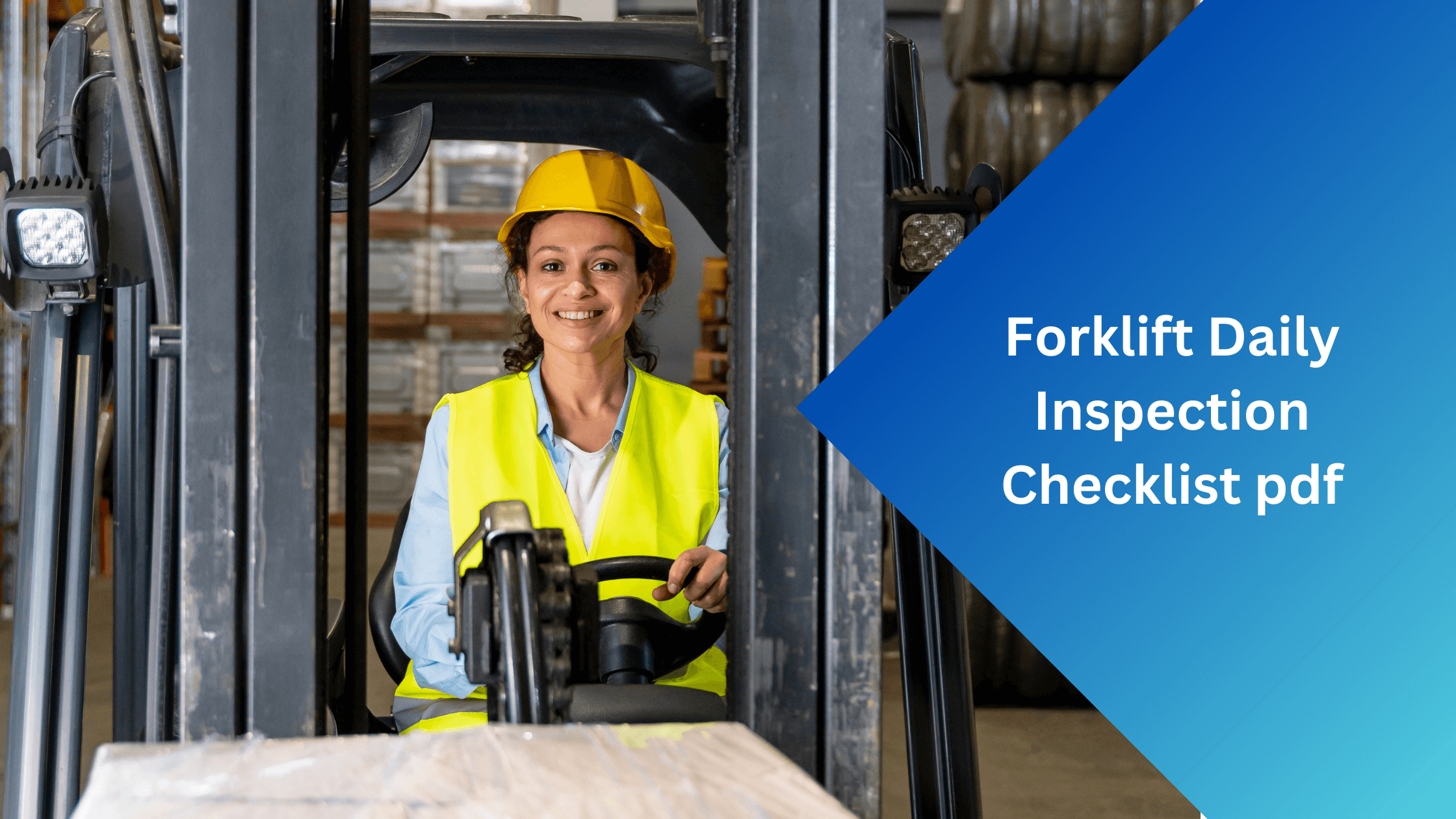 Forklift Daily Inspection Checklist pdf - SIERA.AI